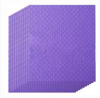 China Eco Friendly Pulp Sponge Cloths Biodegradable Super Absorbent Reusable For Kitchen Cleaning for sale