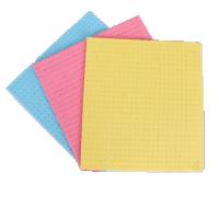 China Eco Friendly Cellulose Sponge Cloths For Kitchen Cleaning Polishing for sale