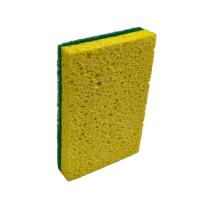 China Wood Pulp Cotton Dish Sponge 100x60x50mm Eco-Friendly Kitchen Cleaning for sale
