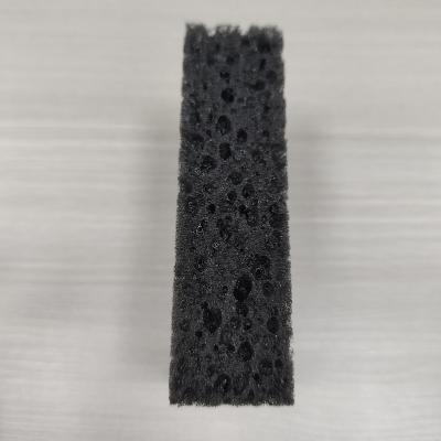 China 80x50x30mm Black Car Wash Sponge - Powerful Cleaning & Scratch Reduction for sale