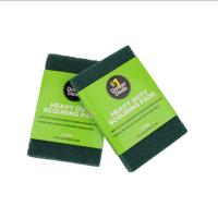 China Green Sand-free Household/Industrial Scouring Pads, Customization For Various Scenarios Scouring Sponge Pad for sale