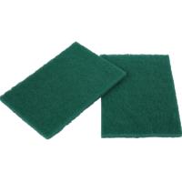 China Green Sand-free Household/Industrial Scouring Pads, Customization For Various Scenarios Scouring Sponge Pad for sale