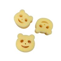 China Double-sided Bear-shaped Absorbent Flex Texture Sponge for Kitchen and Household Cleaning for sale