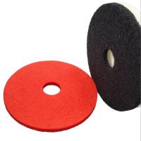 China 17-inch Multi-Size High-Density Polyester Polishing Pads for Professional Floor Maintenance (5 Pack) for sale