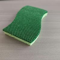 China Customizable Eco-Friendly Kitchen Sponge Scourer with 100% Biodegradable Materials and Highly Effective Cleaning Power for sale