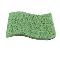 China Customizable Eco-Friendly Kitchen Sponge Scourer with 100% Biodegradable Materials and Highly Effective Cleaning Power for sale