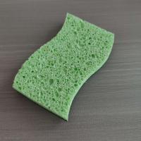 China Customizable Eco-Friendly Kitchen Sponge Scourer with 100% Biodegradable Materials and Highly Effective Cleaning Power for sale