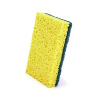 China Environmentally friendly biodegradable wood pulp cotton cellulose sponge scouring pad for kitchen cleaning for sale