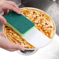 China Natural Green Cellulose Sponge High Absorbency for Kitchen Cleaning for sale