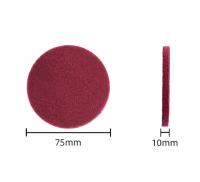 China Heavy Duty Red Round Scouring Pad Non-Scratch for Cookware for sale