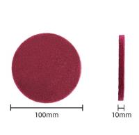 China Heavy Duty Red Round Scouring Pad Non-Scratch for Cookware for sale