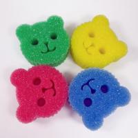 China Heat Reactive Sponge Pad , Multi-color Shift For House Wiping for sale