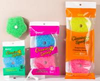 China Heat Reactive Sponge Pad , Multi-color Shift For House Wiping for sale