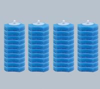 China Replaceable Long Handle Toilet Sponge Refills Blue Color Cleaning Head for sale