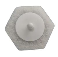 China Environmentally friendly dissolvable Cellulose sponge composite scouring pad, 100% cellulose, comes with its own cleaning solution for sale