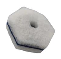 China Environmentally friendly dissolvable Cellulose sponge composite scouring pad, 100% cellulose, comes with its own cleaning solution for sale