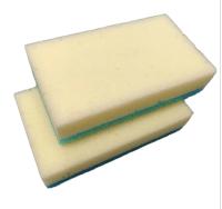 China Temperature Sensitive Color Changing Kitchen Sponge Mixed Material Scrubber for sale