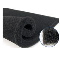 China High-Density Chemical Resistant Black Filter Sponge with Customizable Porosity 10-100 PPI for Aquarium & Pond for sale