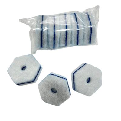 China Disposable toilet brush replacement heads, large quantities, with built-in cleaning liquid for sale