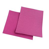 China Absorbent Lint-Free Streak-Free Wood Pulp Cotton Rags for Multi-Surface Cleaning for sale
