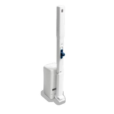 China Disposable Toilet Brush with Built-in Cleaning Liquid in Bulk Quantity and 16 Replacement Heads for Hygienic Cleaning for sale