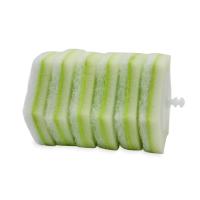 China Pre-Soaped Hygienic Disposable Toilet Brush Head for Scratch-Free Efficient Cleaning for sale