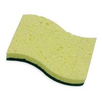 China Biodegradable High Absorbency Wood Pulp Kitchen Sponge Gentle On Surfaces for sale