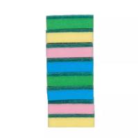 China Dual-Sided Non-Scratch Eco-Friendly Kitchen Sponge and Dish Scrubber for Heavy-Duty Cleaning for sale