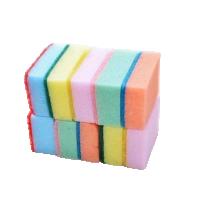 China Dual-Sided Non-Scratch Eco-Friendly Kitchen Sponge and Dish Scrubber for Heavy-Duty Cleaning for sale