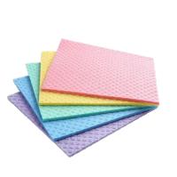 China Eco-Friendly Reusable Super Absorbent Cellulose Dish Cloth for Kitchen Cleaning for sale