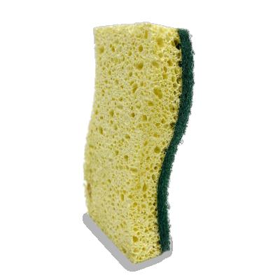 China Dual-sided Eco-Friendly Highly Absorbent Cellulose Sponge Scourer for Kitchen Dish Cleaning for sale