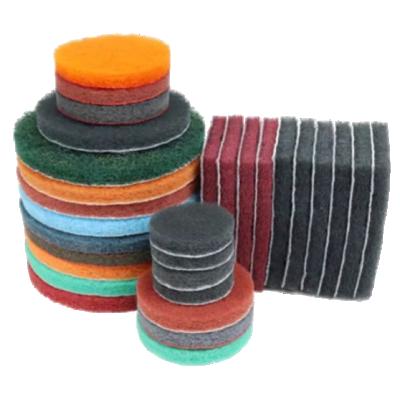 China Customizable Industrial Scrubbing Pad Roll With Carbon Silicon Abrasive And Eco-Friendly Non-Woven Material For Heavy-Duty Cleaning for sale