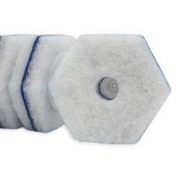 China White Disposable Toilet Cleaning Heads with Built-in Cleaning Liquid for Hygienic Design and Flexible Texture for sale