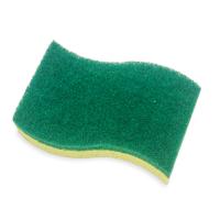 China High Absorbency Cellulose Sponge Nylon Scouring Pad with Non-Scratch Scour Surface and Durable Bonding for Kitchen Cleaning for sale