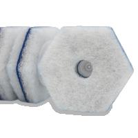 China White Toilet Cleaner Wand Refills Built In Cleaning Solution Soft Texture for sale