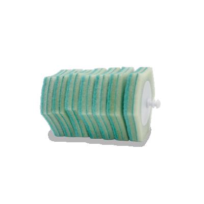China Sponge Toilet Brush Replacement Head Built-in Detergent Soft Color Customizable for sale