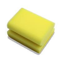 China Dual-Sided Scourer Sponge: Soft Absorbent Side & Tough Non-Scratch Scour Pad. for sale