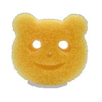 China Temperature-Sensitive Bear Sponge: Changes Color in Warm Water for Fun Cleaning. for sale