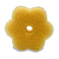 China Flower-Shaped Thermal Sponge: Warm-Activated Texture, Color-Stable & Soft for Cleaning. for sale