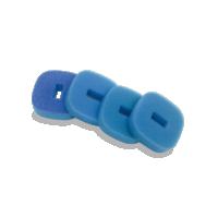 China Custom Color Toilet Scrubber Refill Disposable Hygienic Design for sale