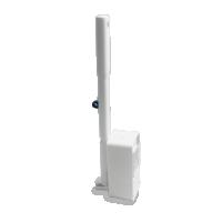 China Complete Toilet Brush Set with Disposable Heads: Built-In Cleaner & Hygienic. for sale