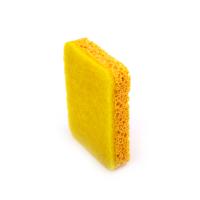 China Double-sided kitchen cleaning sponge, scratch-resistant wood pulp sponge for sale