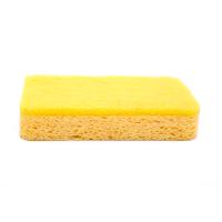 China Double-sided kitchen cleaning sponge, scratch-resistant wood pulp sponge for sale