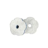 China Disposable toilet brush replacement heads, no-rinse toilet cleaning brush heads for sale