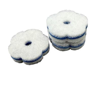 China Disposable toilet brush replacement heads, no-rinse toilet cleaning brush heads for sale