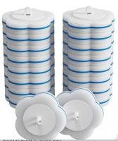 China Customizable disposable toilet brush replacement heads, including cleaning solution for sale