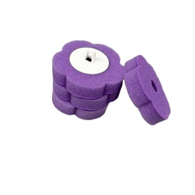 China Replaceable toilet brush head, antibacterial, suitable for home use, contains cleaning agent. for sale