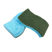 China Kitchen daily cleaning sponge, wood pulp cotton, scouring pad, absorbent for sale