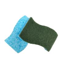 China Kitchen daily cleaning sponge, wood pulp cotton, scouring pad, absorbent for sale