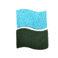 China Kitchen daily cleaning sponge, wood pulp cotton, scouring pad, absorbent for sale